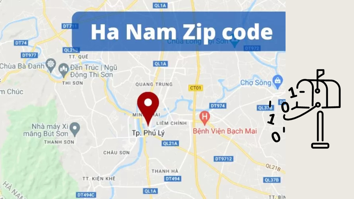 Mã bưu chính Hà Nam 2026 | Cập nhật mã ZIP mới nhất